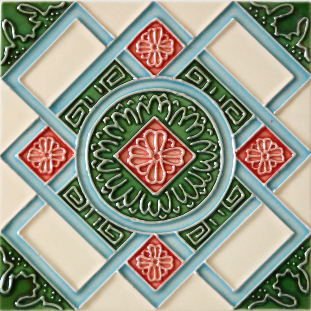 Amazing Custom hand painted ceramic tiles 6inch